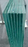 China 6.38-12.38 PVB Clear Flat or Curved Toughened Tempered Laminated Glass for sale