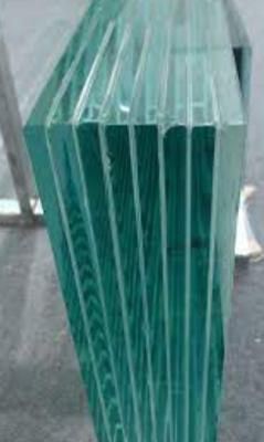 China 6.38-12.38 PVB Clear Flat or Curved Toughened Tempered Laminated Glass for sale