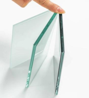 China Factory Sale 6.38mm/10.38mm/12.38mm/10.76mm/12.76mm Clear/White/Colored PVB Layer Laminated Glass for sale