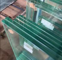 China 6.38mm 8.38mm 10.38mm 12.38mm 17.52mm 21.52mm Clear /Ultra Clear Grey Colored PVB EVA Tempered/Toughened Edge Polished /Safety /Glass Railing Laminated Glass for sale