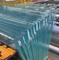 China 6.38mm 8.38mm 10.38mm 12.38mm 17.52mm 21.52mm Clear /Ultra Clear Grey Colored PVB EVA Tempered/Toughened Edge Polished /Safety /Glass Railing Laminated Glass for sale