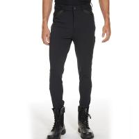 China Black High Waisted Jodhpurs Breeches Horse Riding Pants For Male 320gsm for sale