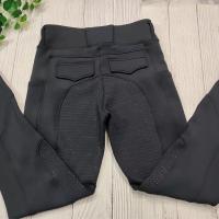 China Full Seat Grip Winter Thick Warm Fleece Horse Riding Pants Equestrian Leggings for sale