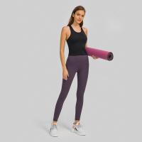 China High Waist Push Up Womens Yoga Pants Workout Fitness Pocket Sports Tights Active for sale