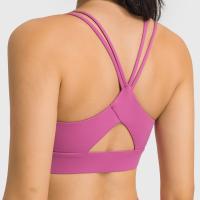 China Removable High Impact Padded Ladies Sports Bra Gym Yoga Fitness Running for sale