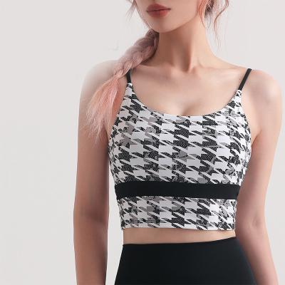 China Fitness Ladies Girls Running Gym Yoga Bra Tops XL Customized Logo for sale