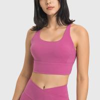 China Wholesale Nude Women Sports Bra New Fashion Sxey Yoga Running Bra Tops for sale