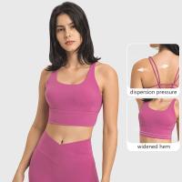 China Wholesale Nude Women Sports Bra New Fashion Sxey Yoga Running Bra Tops for sale