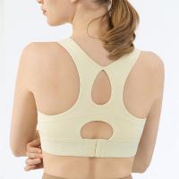 China Nylon Water Drop Yoga Bra High-intensity Women Sports Underwear for sale