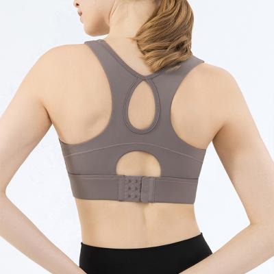 China High Support Outdoor Fitness Bra Gym Running Sports Bra Women for sale