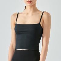 China Elastic Slim Simple Running Sports Underwear Ladies Sports Tank Tops for sale