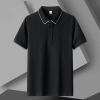 China Thin Cool Men'S Short Sleeved T Shirt Lapel Polo Tops Horse Riding for sale
