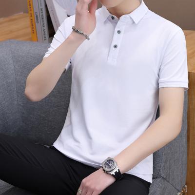 China Active Stretch Dry Fit Horse Riding Tops Ribbed Lapel Men's Polo Shirt for sale