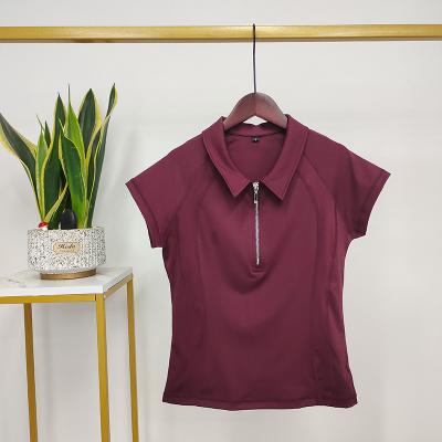 China Nylon Equestrian Baselayer Horse Riding Tops High Neck T Shirts for sale