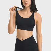 China Multi Strand Cross Straps Sports Bra Womens High Elastic Yoga Bra for sale