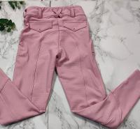 China 100cm - 175cm Pink Four Way Stretch Horse Riding Pants Leggings For Kids for sale