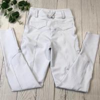 China XL White Horse Riding Pants For Children Equestrian Competition Breeches for sale