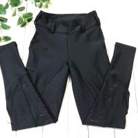 China Kids Horse Riding Tights Performance Full Seat Silicone Equestrian Schooling Riding Pants for sale