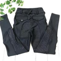 China Kids Horse Riding Tights Performance Full Seat Silicone Equestrian Schooling Riding Pants for sale