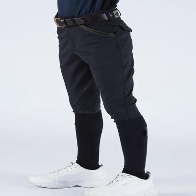 China Little Boy Equestrian Pants With Pockets Kids Horse Riding Leggings Black for sale