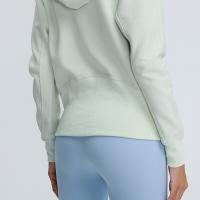 China Pink Sports Loose Hoodie With Pocket Women's Training Running Sweater XL for sale
