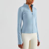 China Full Zipper Horse Riding Tops With Thumb Hole Winter Fleece Equestrian Jacket for sale