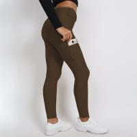 China Full Seat Silicone Horse Riding Breeches Women Equestrian Traning Leggings Brown for sale