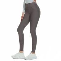 China Warm Equestrian Winter Horse Riding Pants Full Seat Silicone Anti Pilling for sale