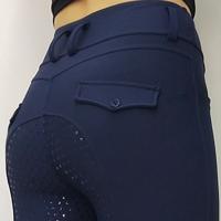 China XL Equestrian Breeches With 2 Pockets Women 5 Colors Horse Riding Leggings for sale