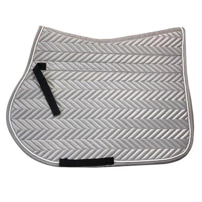 China Waterproof Reflective Silver Equine Saddle Pad Horse Riding Equipment for sale