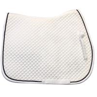 China Lightweight White Horse Riding Pad 100% Honeycomb Cloth for sale
