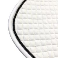 China Lightweight White Horse Riding Pad 100% Honeycomb Cloth for sale