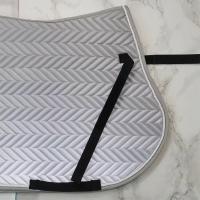 China Horse Equestrian Glitter Dressage Full Saddle Pad Quick Dry STC for sale