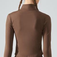 China Warm Plush Equestrian Jacket Zipper Women Sweat Wicking Horse Riding Long Sleeve for sale