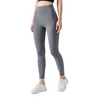 China Winter Plush Yoga Thickened Warm Fitness Pants Peach Hip Exercise Tights for sale