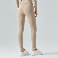 China Winter Plush Yoga Thickened Warm Fitness Pants Peach Hip Exercise Tights for sale