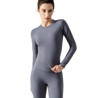 China Winter Skin Friendly Plush Thickened Horse Riding Tops Warm Sports Long Sleeved for sale