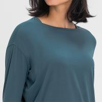 China Breathable Women's Long Sleeve Shirts Running Workout Performance Tee for sale