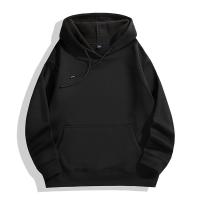 China 350g Thick Fleece Men Pullover Hoodies Winter Warm Sweatshirt With Hat for sale