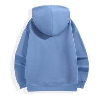China Light Blue Zipper Horse Riding Hoodies Women's Sports Thickened Jacket for sale