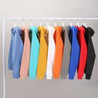 China 350g Cashmere Full Zipper Hooded Sweater Sports Casual Thickened Fitness Running for sale