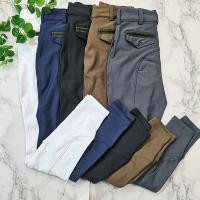 China 5 Colors Little Boys Equestrian Knee Patch Breeches With Two Pockets for sale