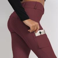 China Red 4 Seasons Professional Horse Breeches Quick Dry Equestrian Jodhpurs for sale
