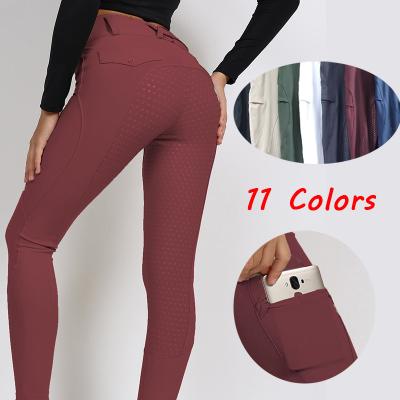 China Red 4 Seasons Professional Horse Breeches Quick Dry Equestrian Jodhpurs for sale