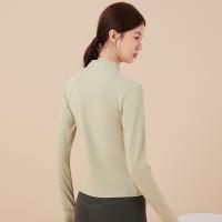 China Quick Dry Women Sports Jacket Full Zipper Equestrian Tops Clothes for sale