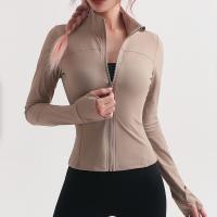 China Quick Dry Long Sleeve Horse Riding Jacket Pockets Full Zipper S XL Size for sale