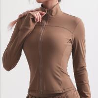 China Quick Dry Long Sleeve Horse Riding Jacket Pockets Full Zipper S XL Size for sale