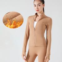 China Winter Warm Fleece Full Zipper Horse Riding Jackets Anti Pilling for sale