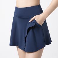 China Women's Tennis Skirts with 2-Pockets Pleated High Waisted Golf Athletic Skirts for sale