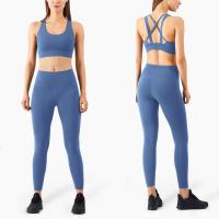 China FP High Intensity Workout Clothes Breathable Matching Yoga Pants And Sports Bra for sale